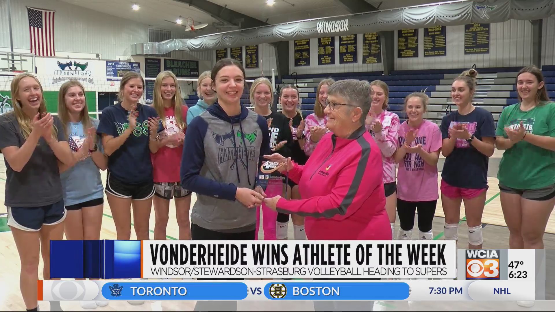 Vonderheide wins Athlete of the Week – WCIA.com