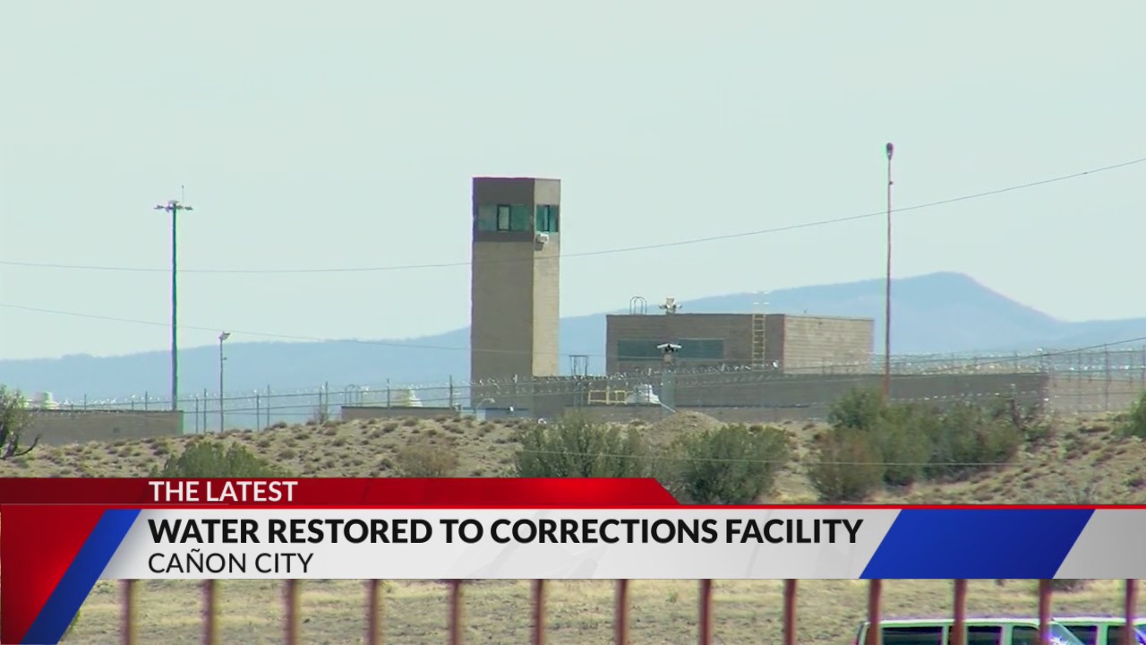 Water service restored at Cañon City CDOC facilityws at 5 p.m. – FOX21 ...