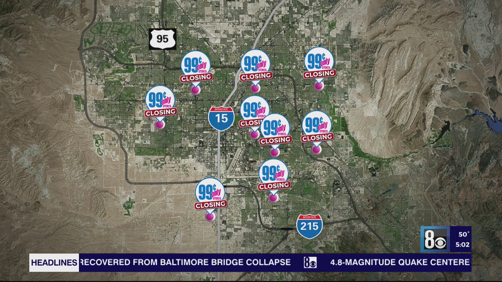 Liquidation sales start at 99 Cents Only stores in Las Vegas as all 400 ...