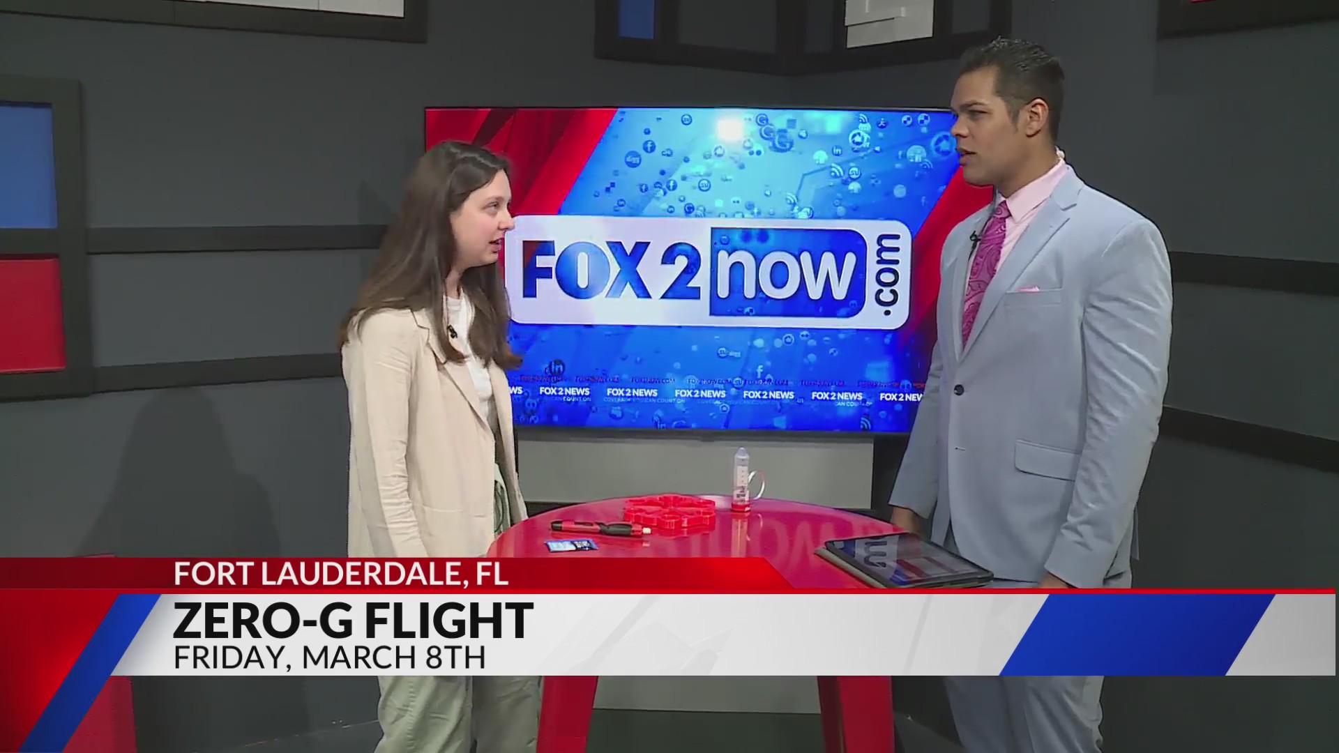 High school students previews ‘Zero-G Flight’ taking place Friday ...