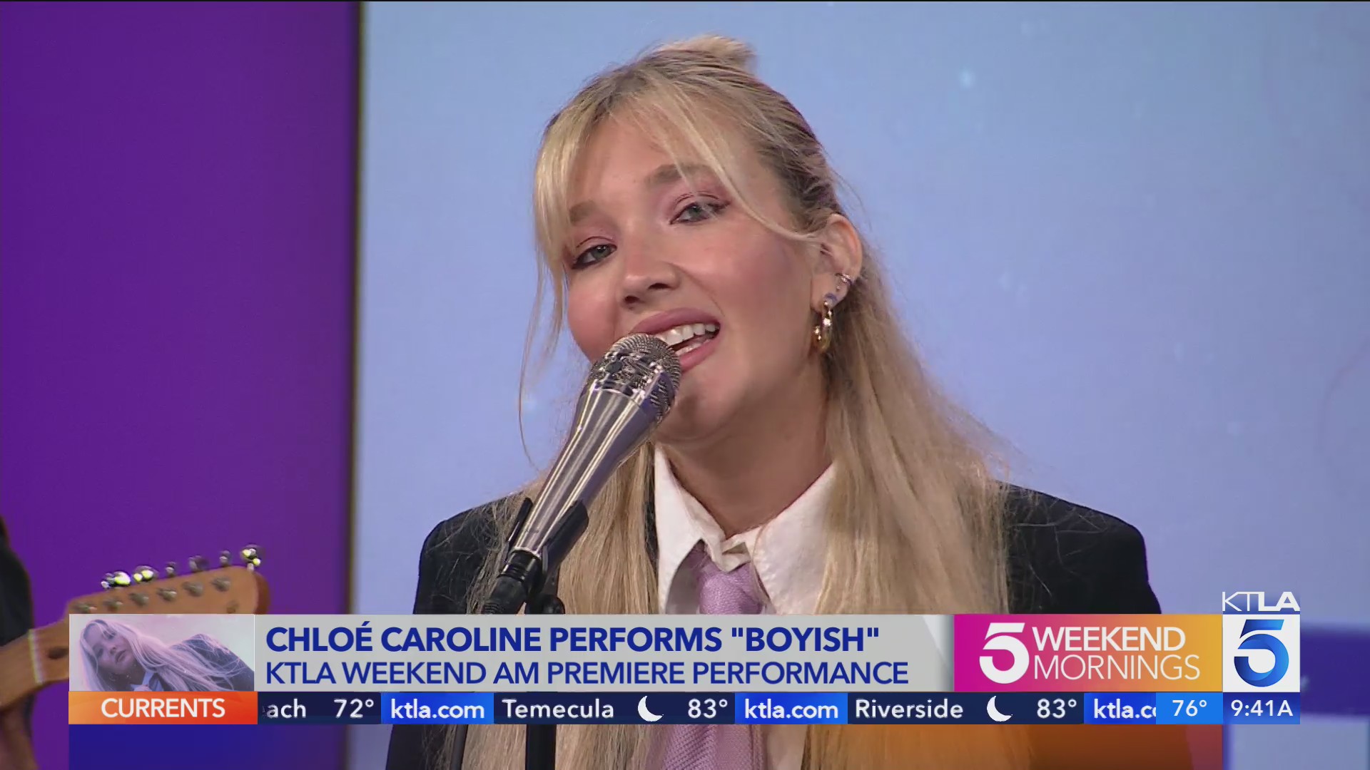 Chloe Caroline debuts new single “Boyish”, talks growing up in SoCal – KTLA