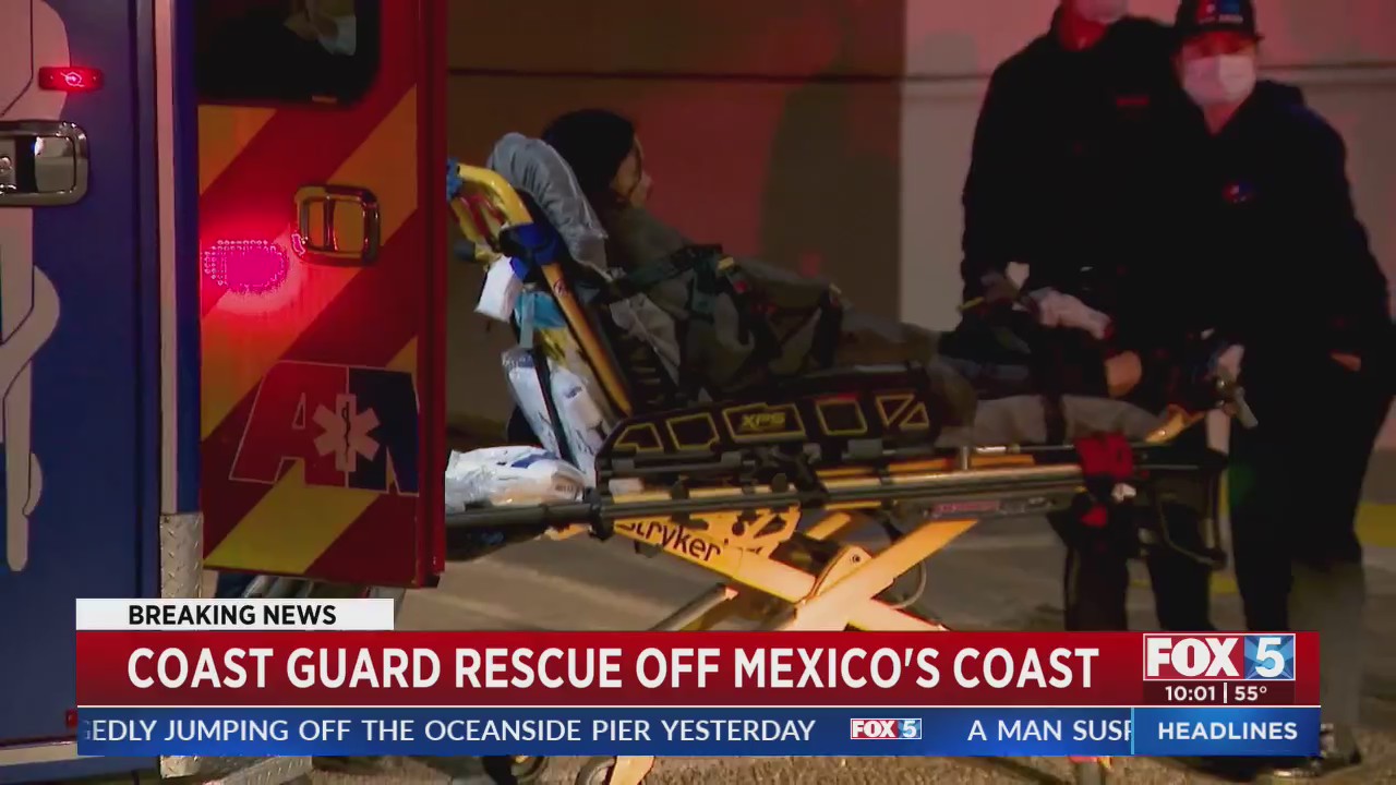 Coast Guard Rescue Off Mexico’s Coast – FOX 5 San Diego & KUSI News