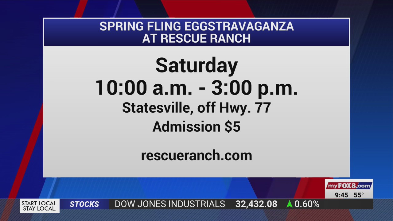 Enjoy the Spring Fling Eggstravaganza at the Rescue Ranch! – FOX8 WGHP