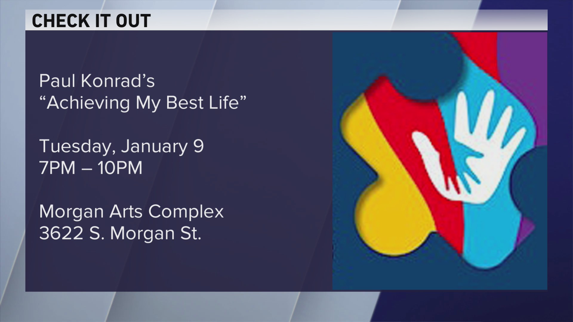 Courtesy Desk: Paul Konrad’s ‘Achieving My Best Life’ – WGN-TV