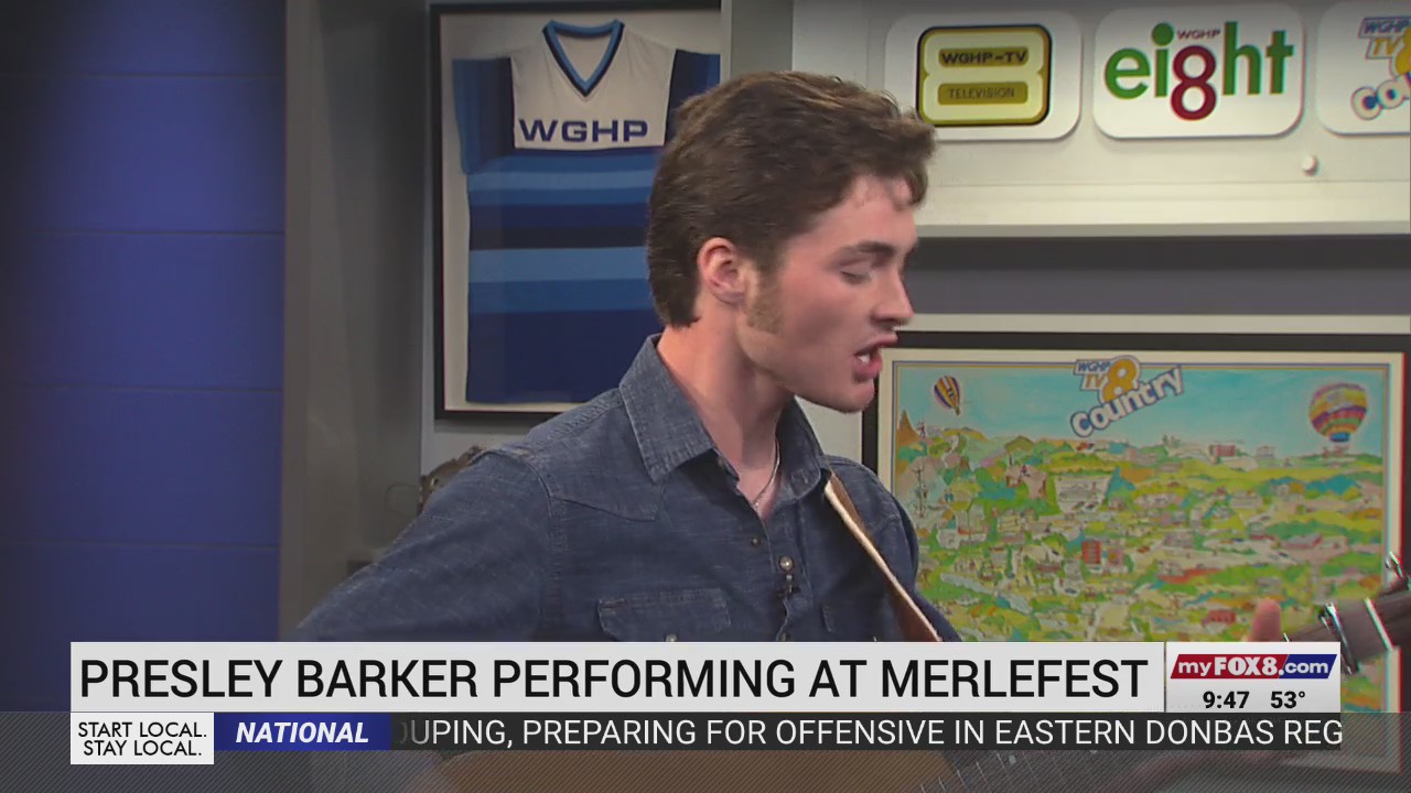 Presley Barker performing at Merlefest – FOX8 WGHP