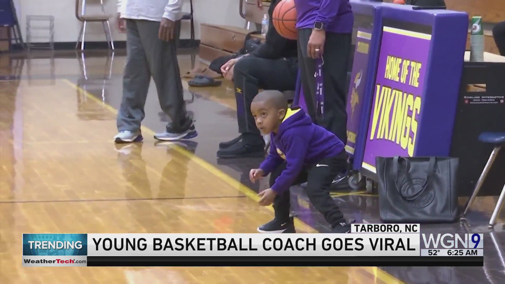4 Year Old Basketball Coach Goes Viral – WGN-TV