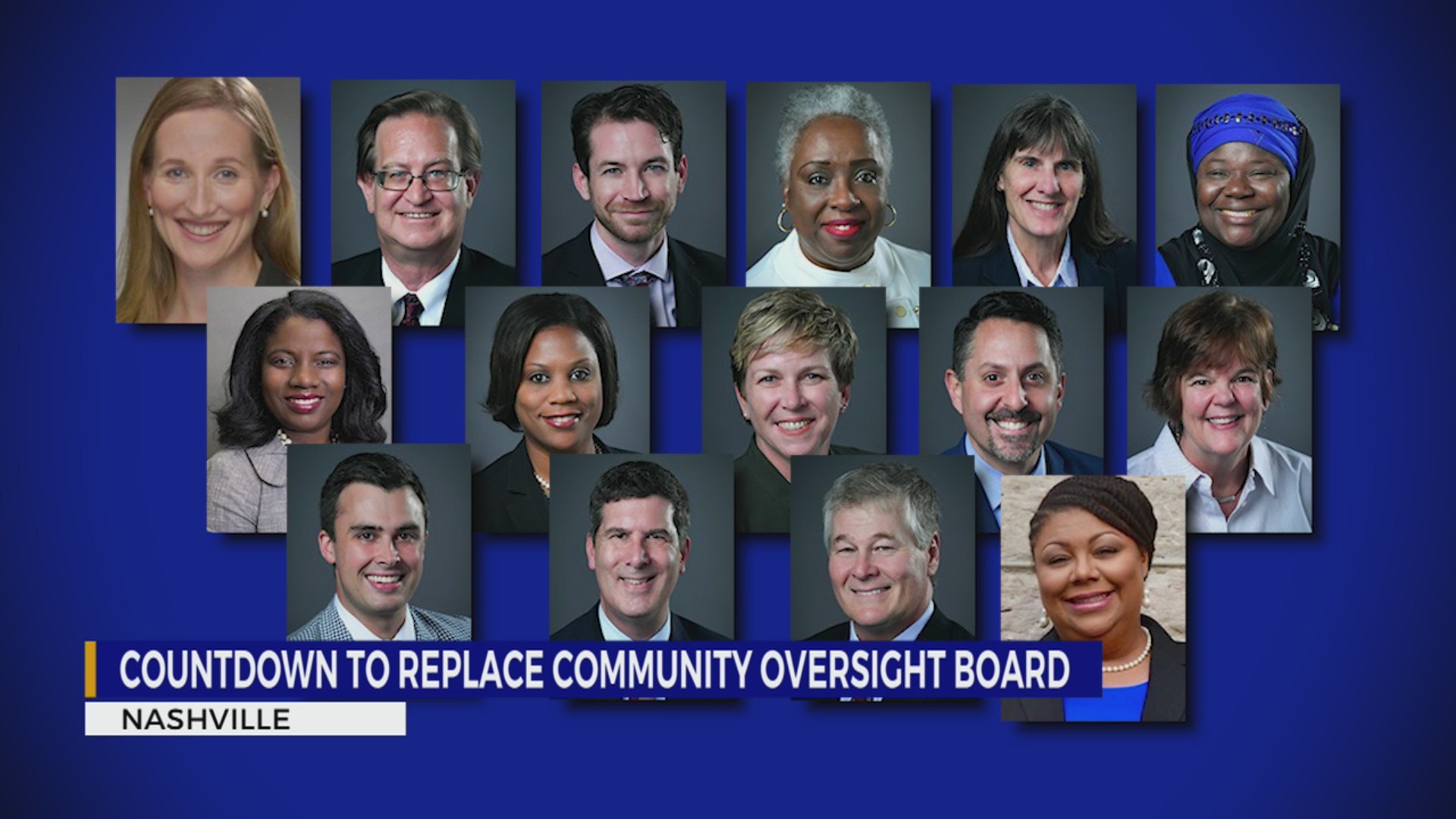 Countdown to replace Community Oversight Board – WKRN News 2