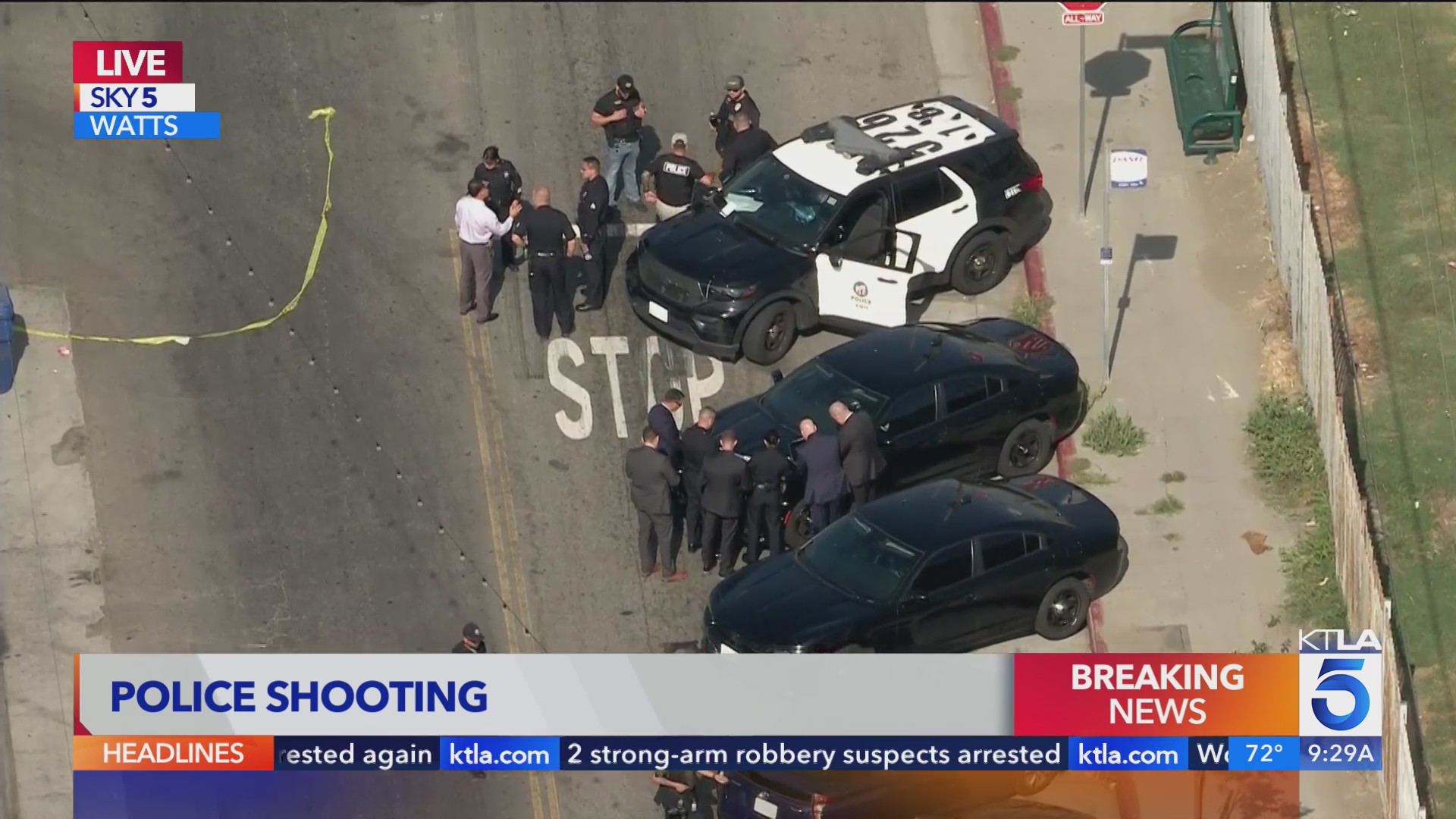 LAPD confirms police shooting in Watts – KTLA