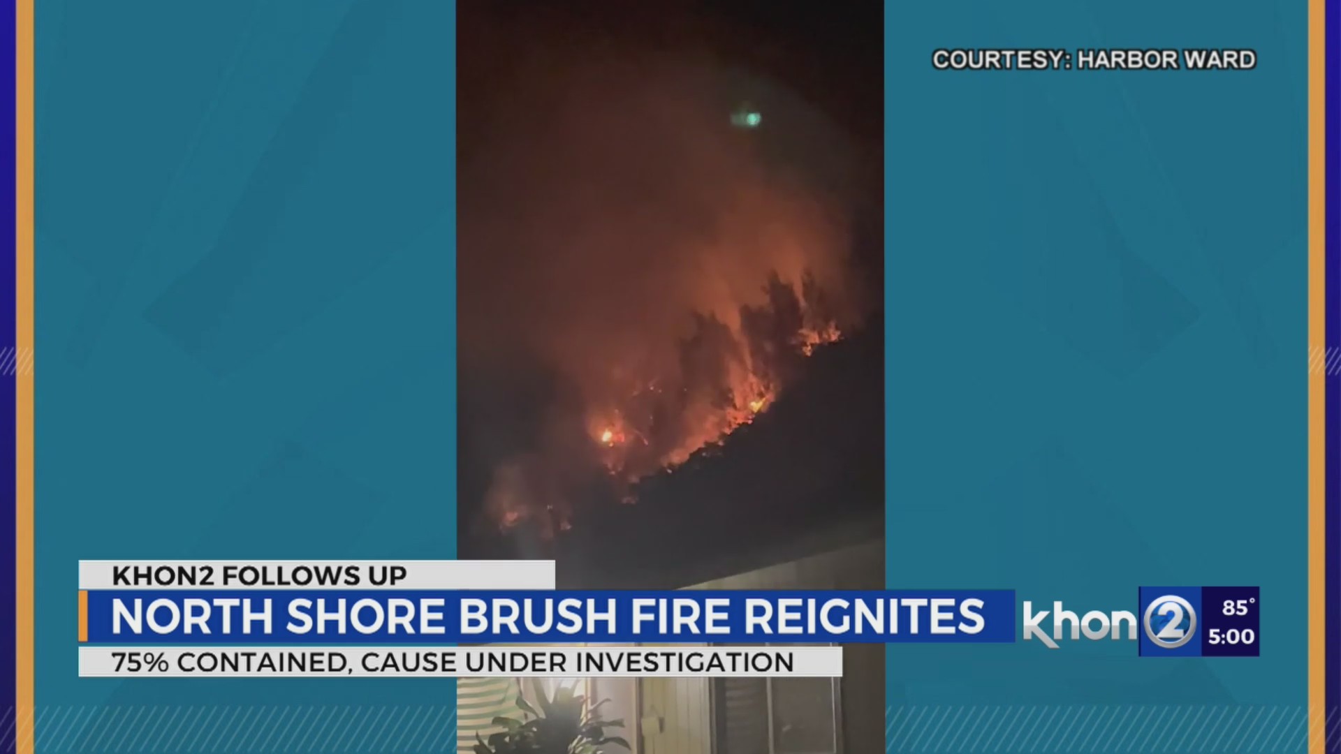 Oahu likely to see more brush fires during drought – KHON2