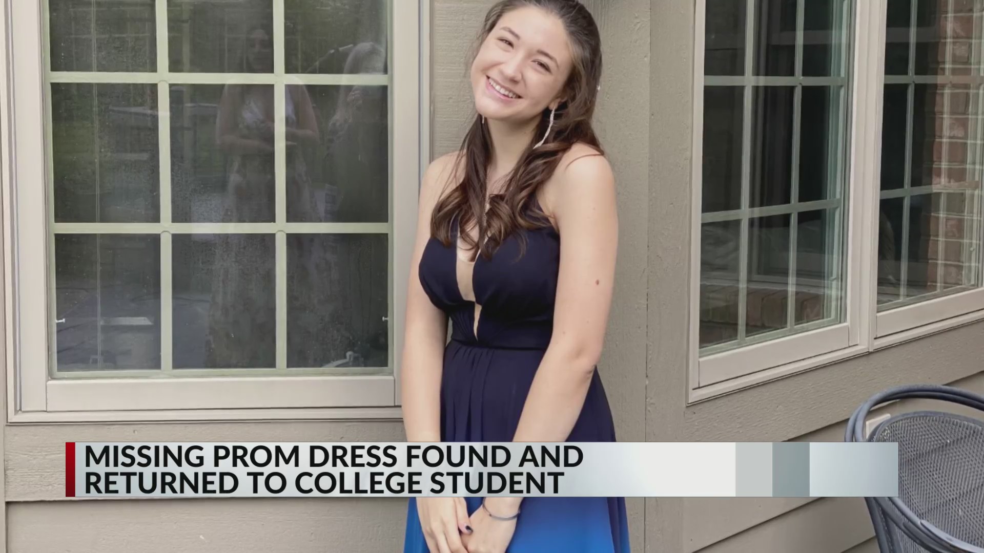 Rhodes student reunited with missing prom dress, gets special gift ...