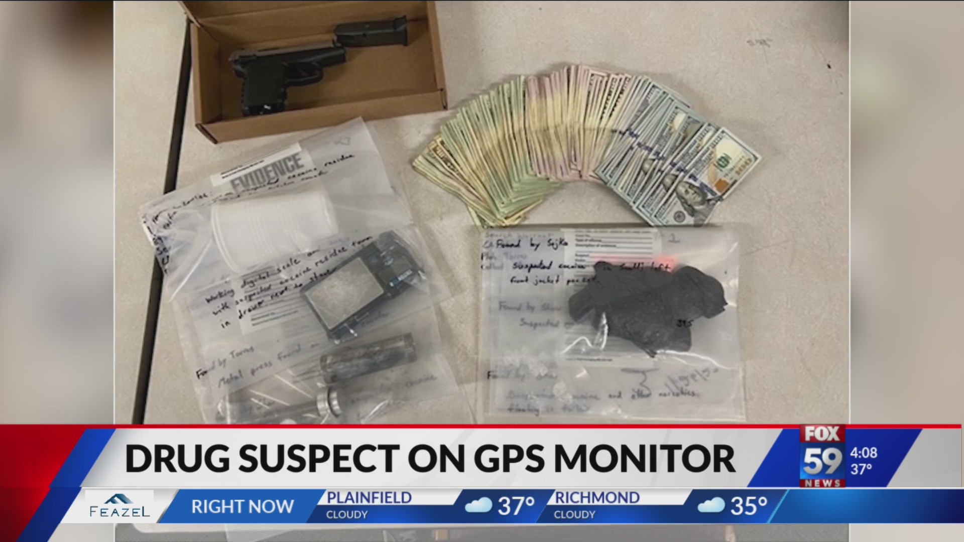 Accused drug dealer on GPS monitoring is arrested after IMPD finds ...