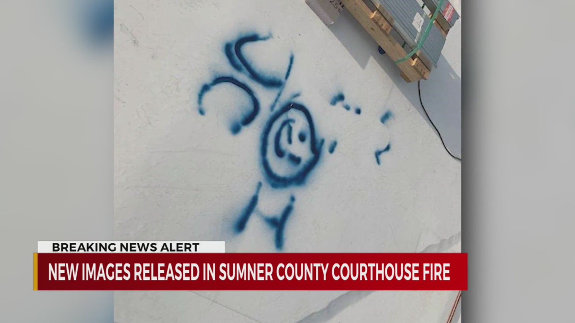 New Sumner County courthouse vandalized before fire – WKRN News 2