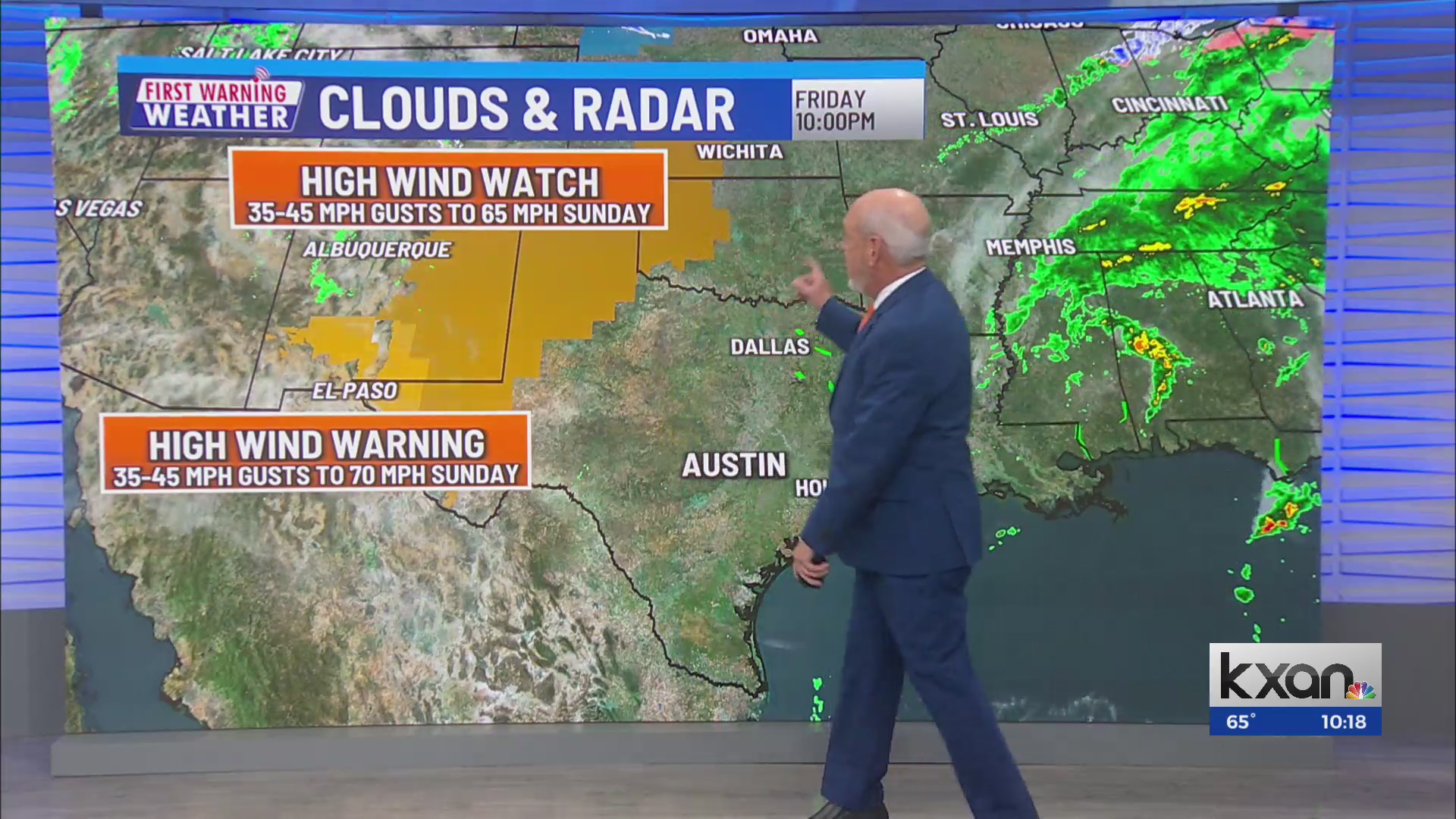 First Warning Weather with Jim Spencer – KXAN Austin