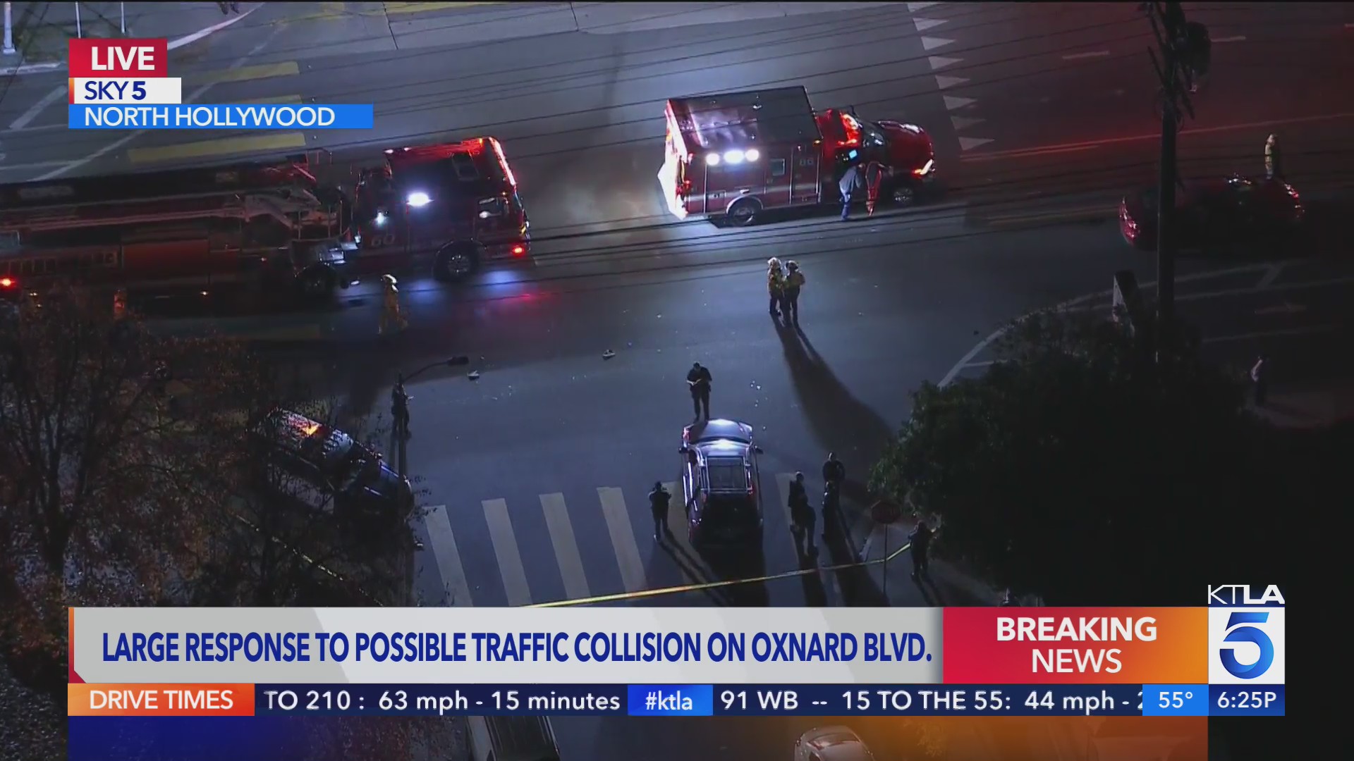Multiple children struck by vehicle in North Hollywood – KTLA