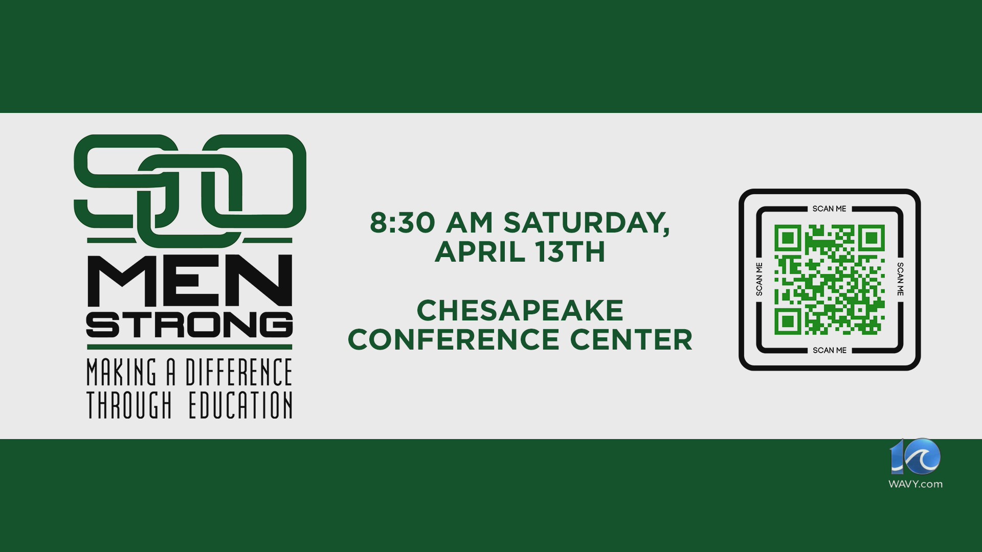 Registration begins for 900 Men Strong conference – WAVY.com