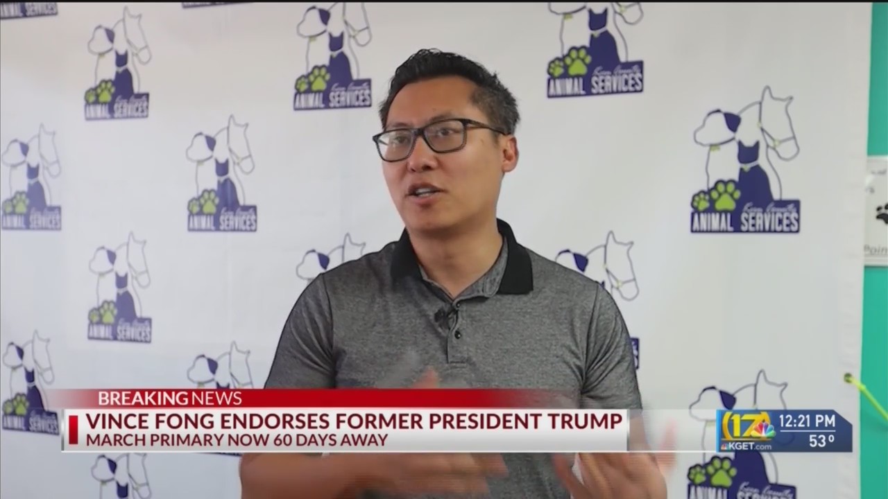 Vince Fong endorses former president Trump – KGET 17 News