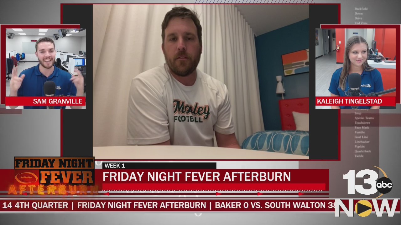 Coach Tommy Joe Whiddon Interview – Friday Night Fever Afterburn Week 1 ...