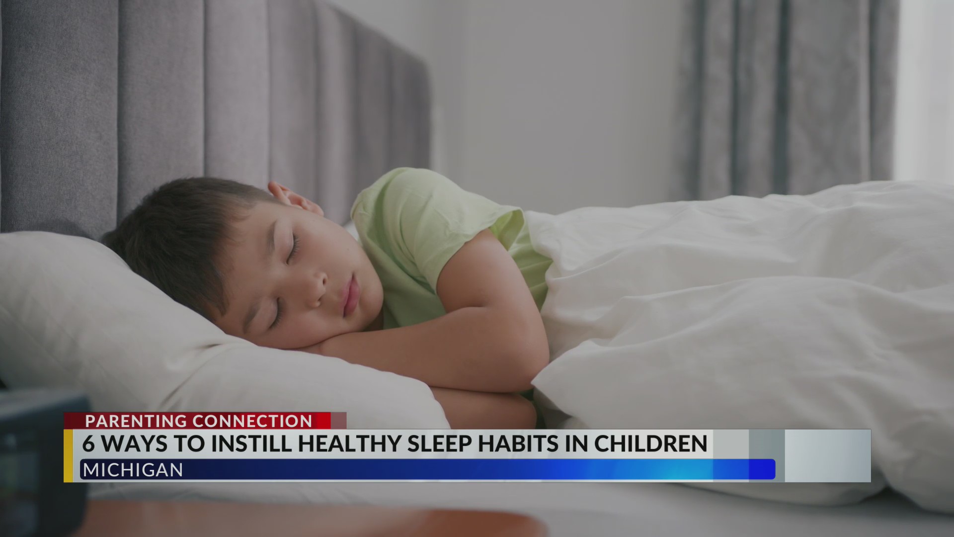 6 ways to instill healthy sleeping habits in children – WLNS 6 News