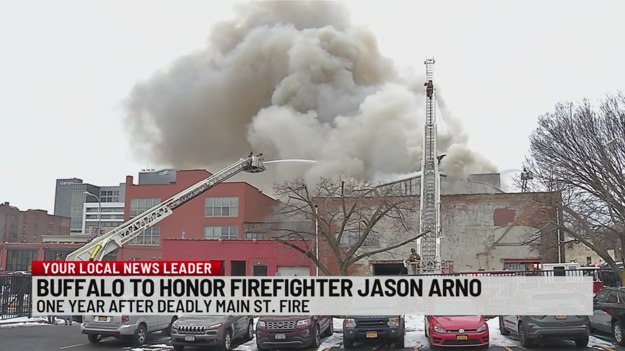 Buffalo to honor firefighter Jason Arno one year after his death – News ...
