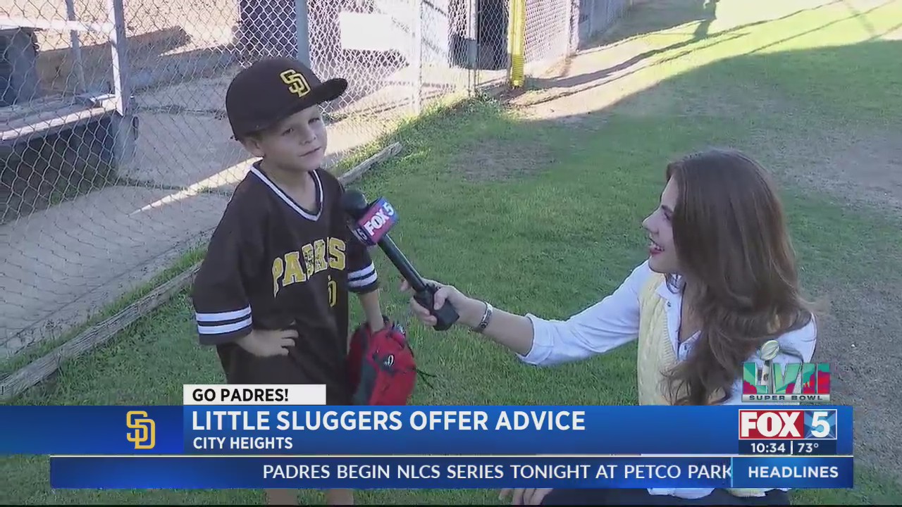 Little Sluggers Offer Advice – FOX 5 San Diego