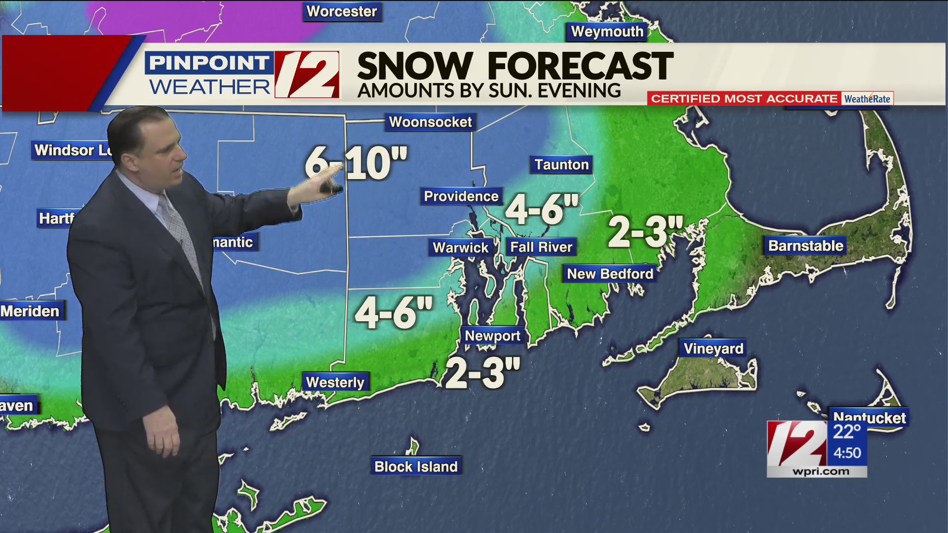 Pinpoint Weather 12 Forecast – WPRI.com