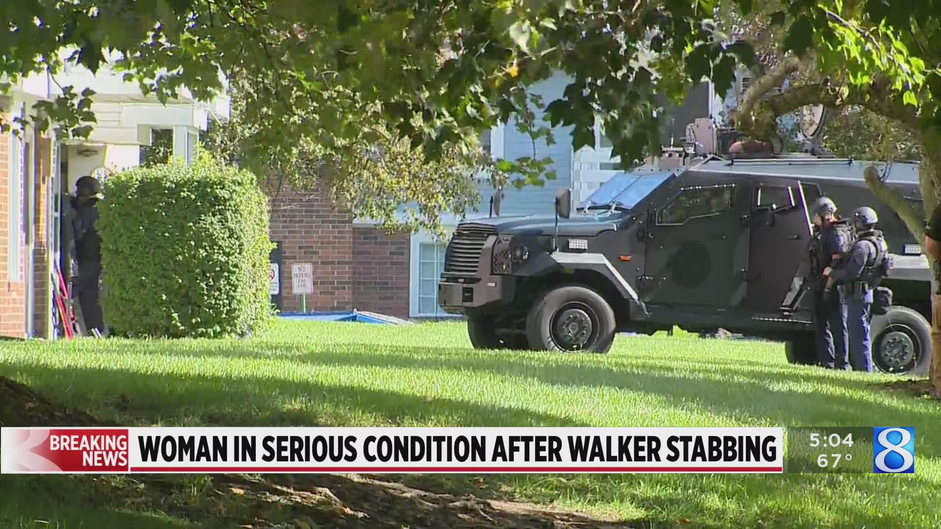 Police work to arrest stabbing suspect in Walker – WOODTV.com