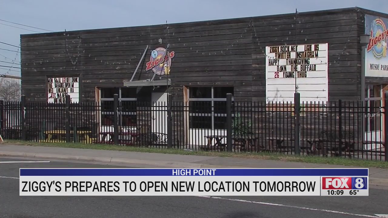 Ziggy’s in High Point prepares to open new location tomorrow – FOX8 WGHP