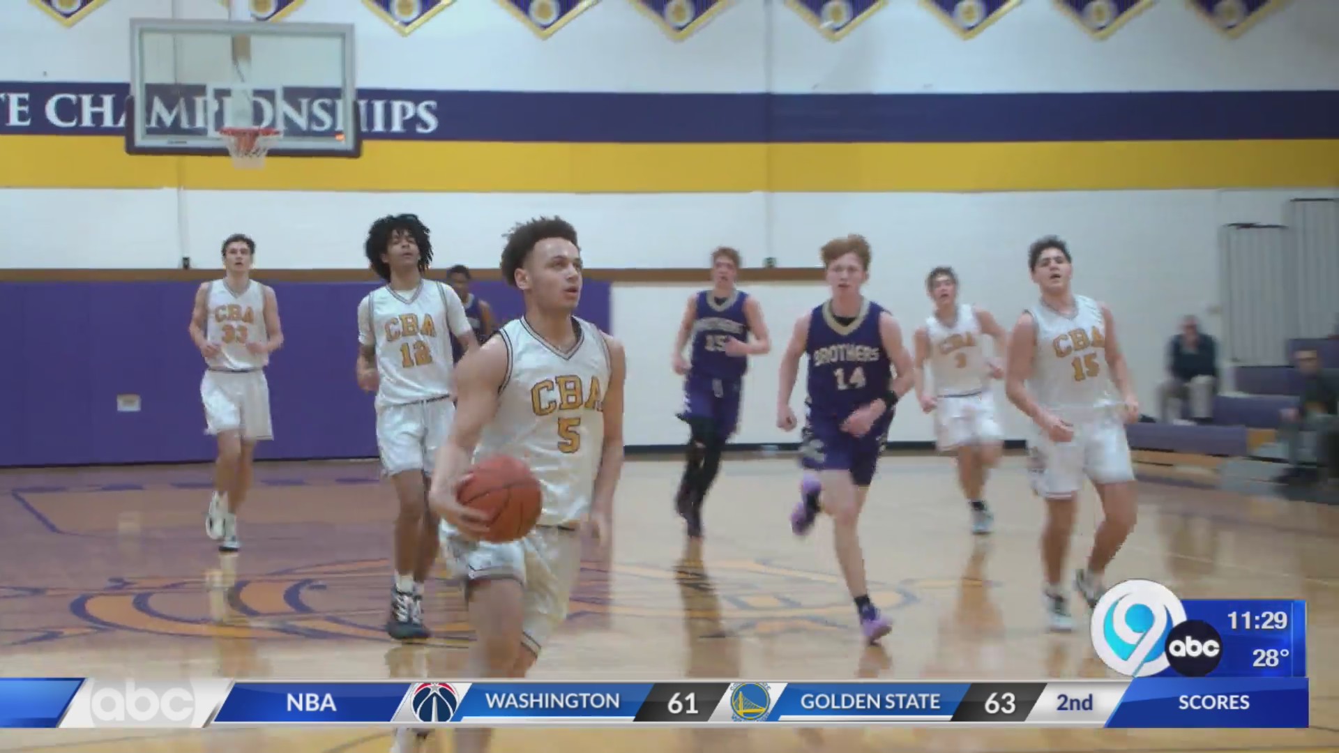 12/22 – CBA Syracuse wins the battle of the Brothers – WSYR