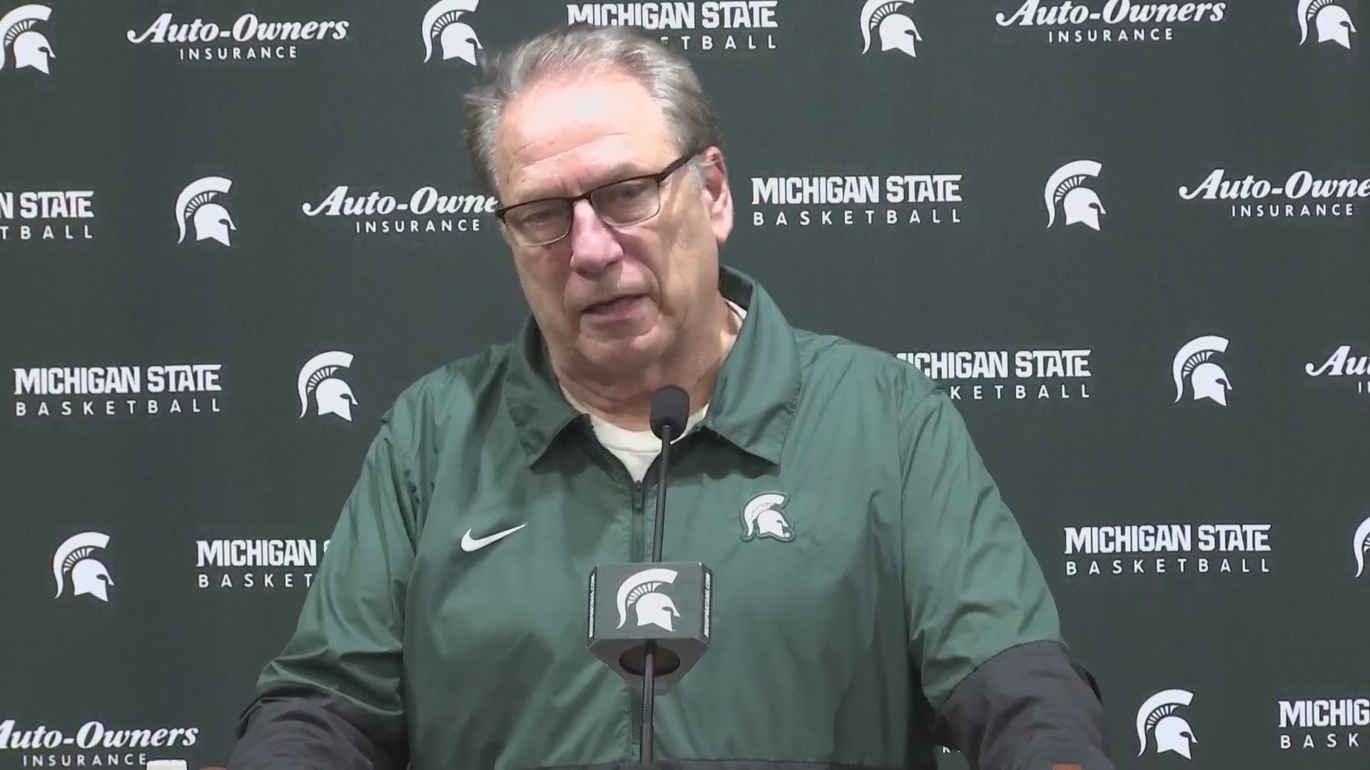 Tom Izzo holds press conference with MSU Athletics set to return ...