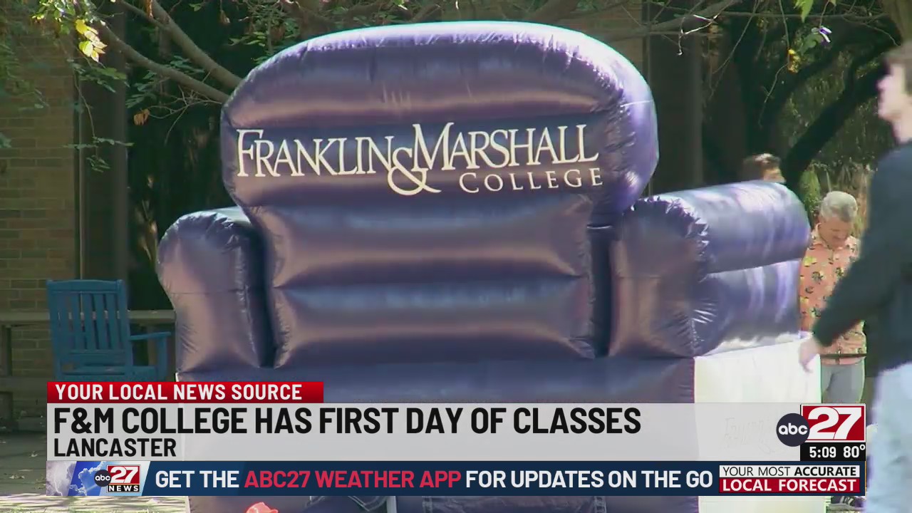 F&M College first day of classes – ABC27