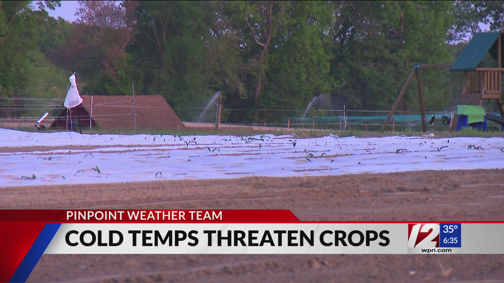 Farmers cover crops amid freezing May temperatures – WPRI.com
