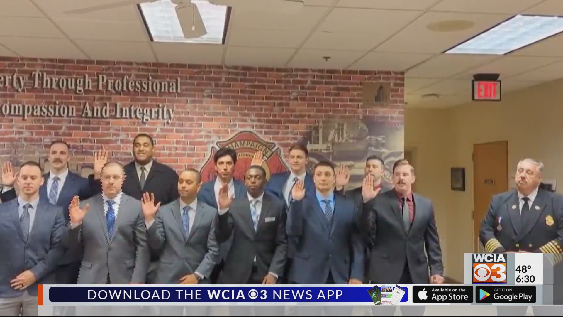 Champaign Fire Dept. welcomes 11 new firefighters – WCIA.com