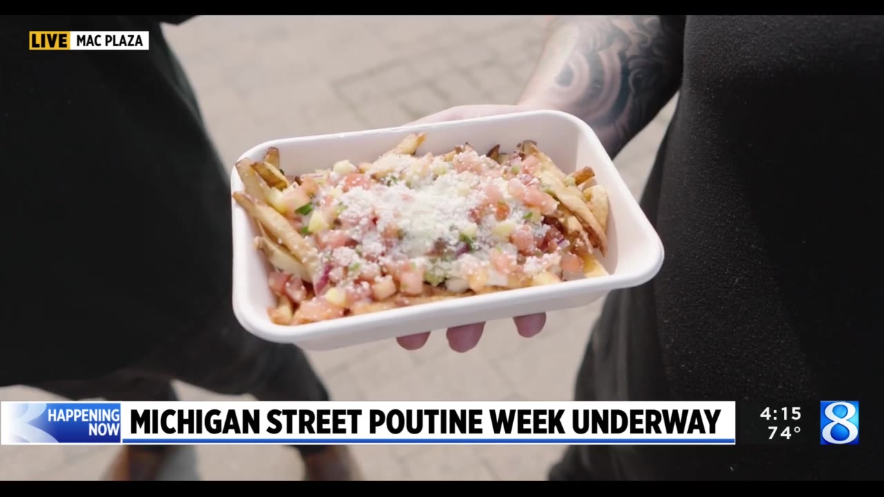 Michigan Street poutine week underway – WOODTV.com