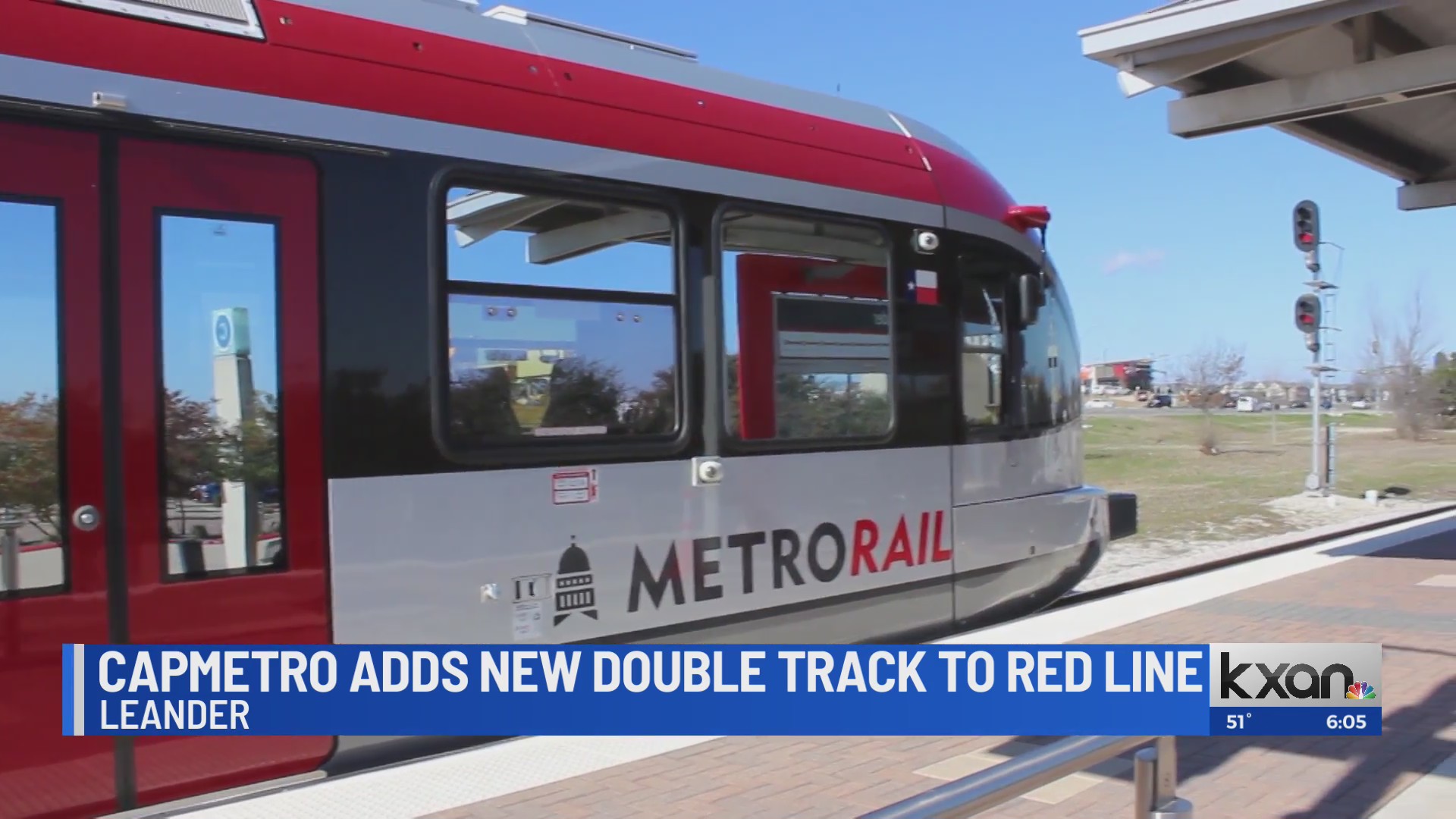 CapMetro opens second track at Leander Station – KXAN Austin