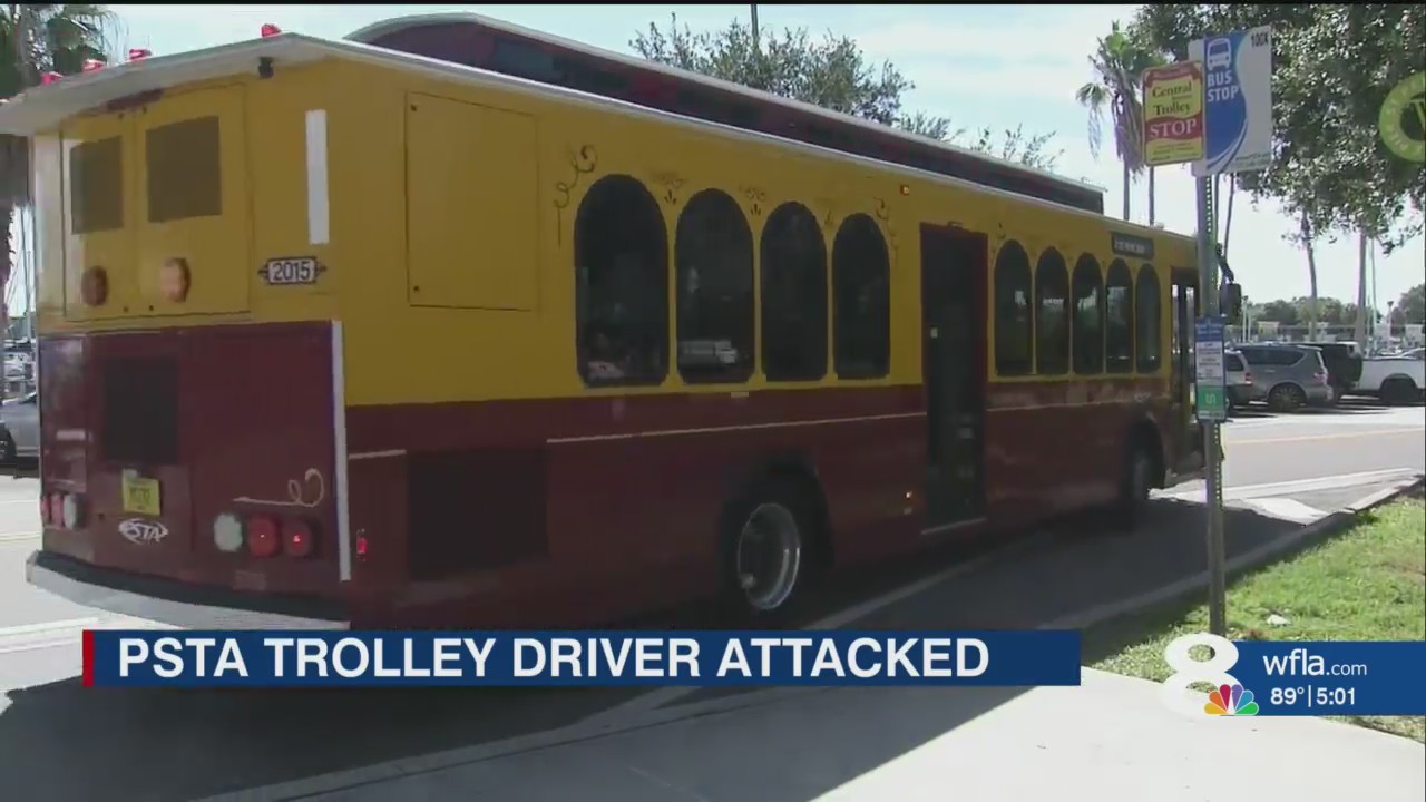 St. Pete trolley driver attacked, union raises safety concerns – WFLA