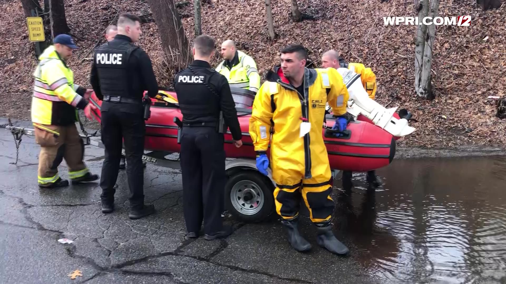 VIDEO NOW: Crew in Johnston prepares to deploy rescue boat – WPRI.com