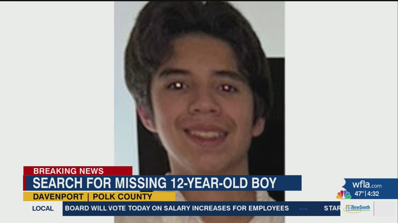 Florida Missing Child alert issued for 12-year-old Davenport boy – WFLA
