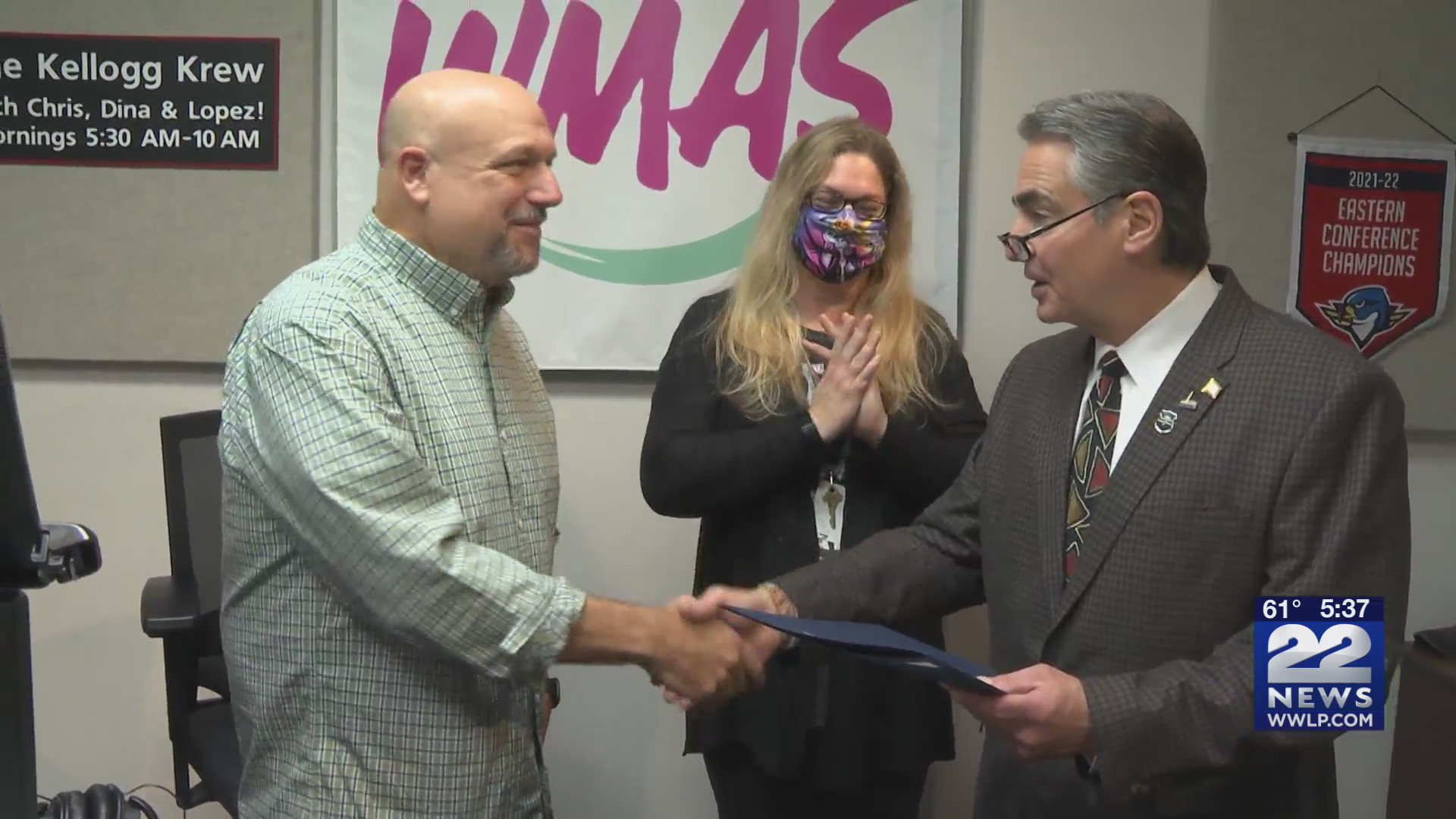 94.7 WMAS morning show The Kellogg Krew celebrates 15 years – WWLP