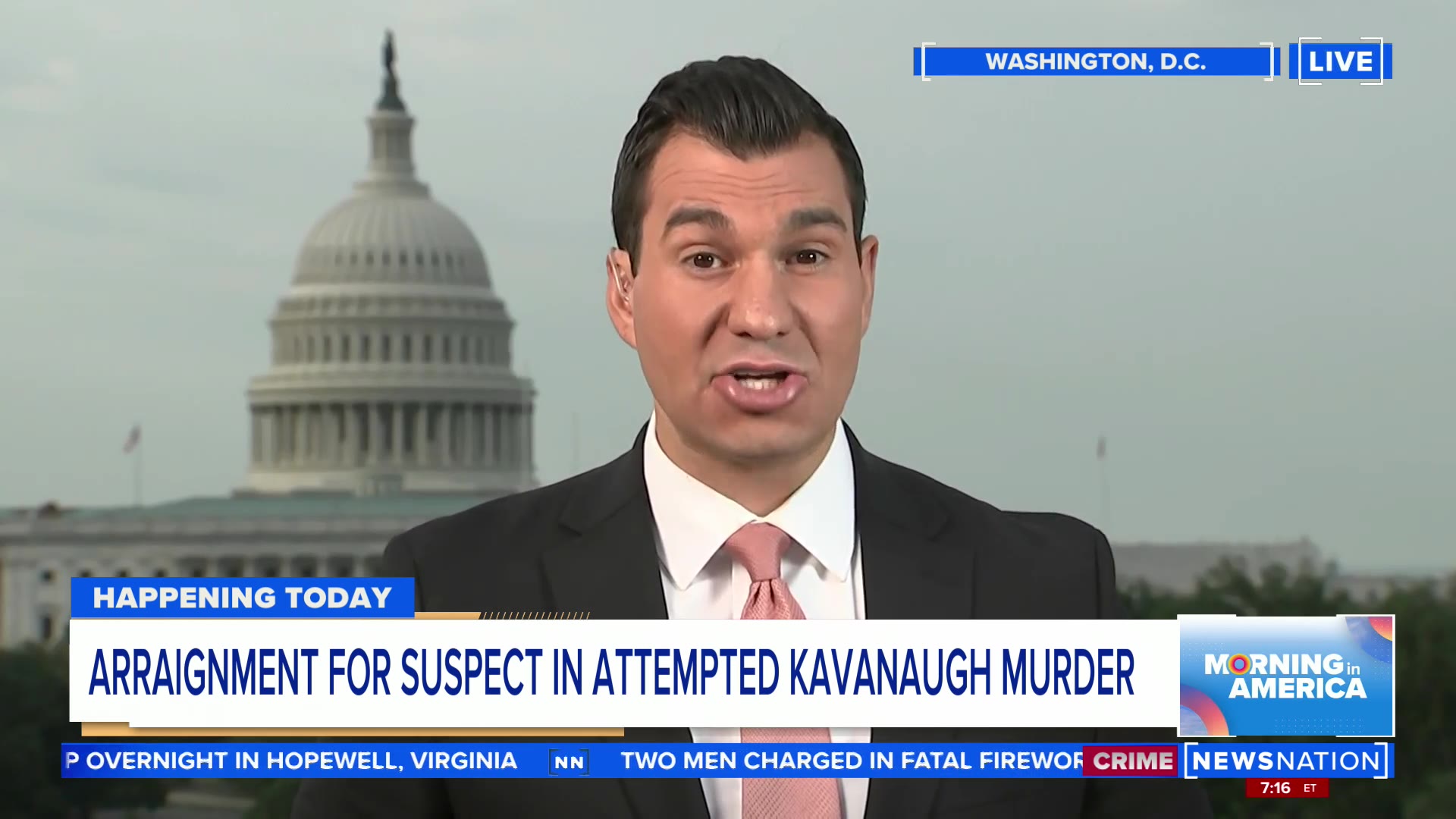 Arraignment for suspect in Kavanagh attempted murder | Morning in ...