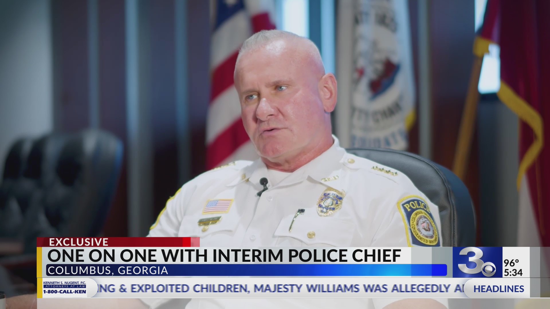 Longer version of WRBL interview with interim Columbus Police Chief ...