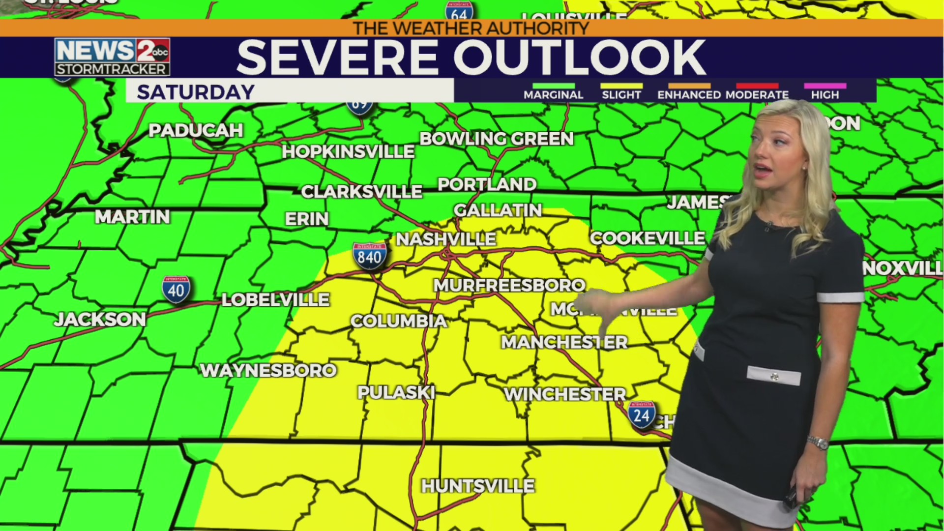 Severe Storms Are Possible Saturday and Sunday – WKRN News 2