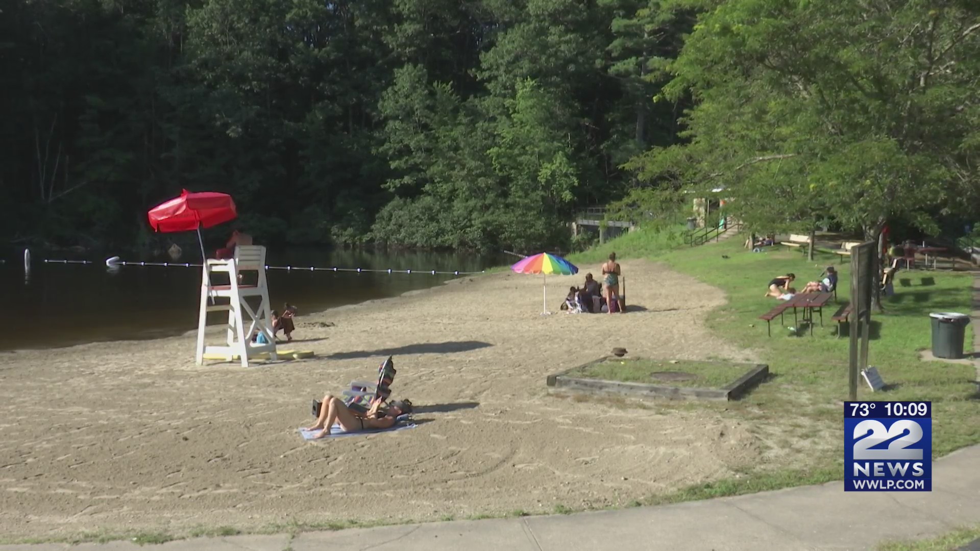 Locals glad Musante Beach reopens after flooding – WWLP