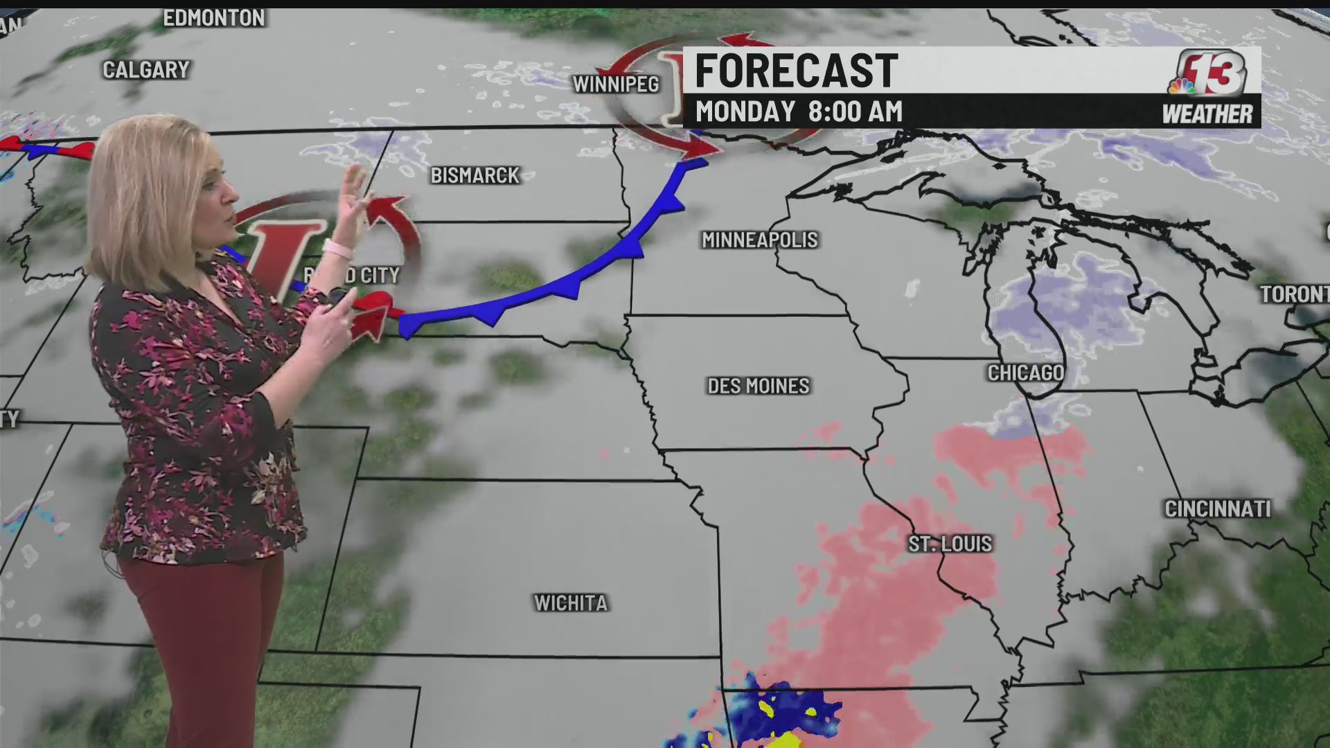 Monday Early Morning Weather Forecast – who13.com