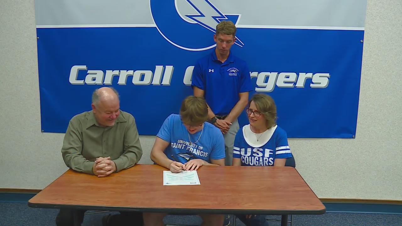 Carroll’s Aaron Parr signs with Saint Francis for track – WANE 15