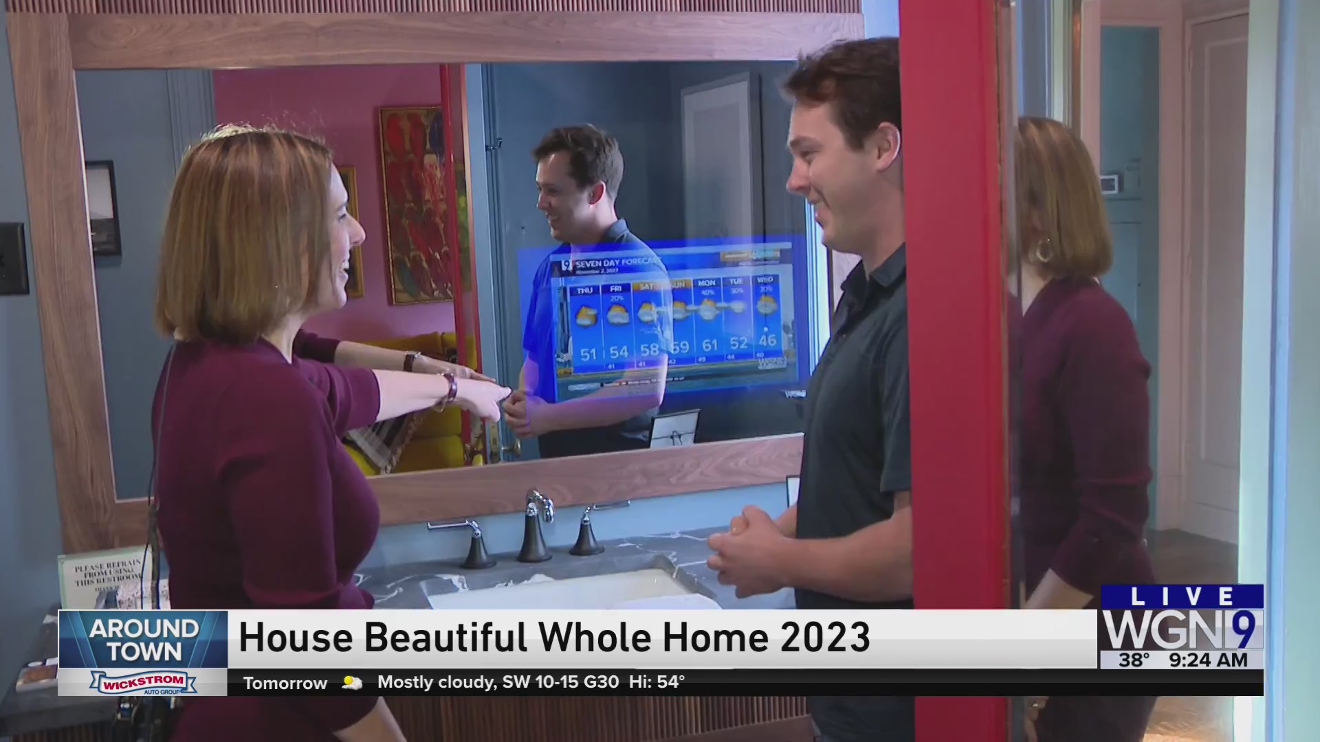 Around Town – House Beautiful Whole Home 2023 – WGN-TV
