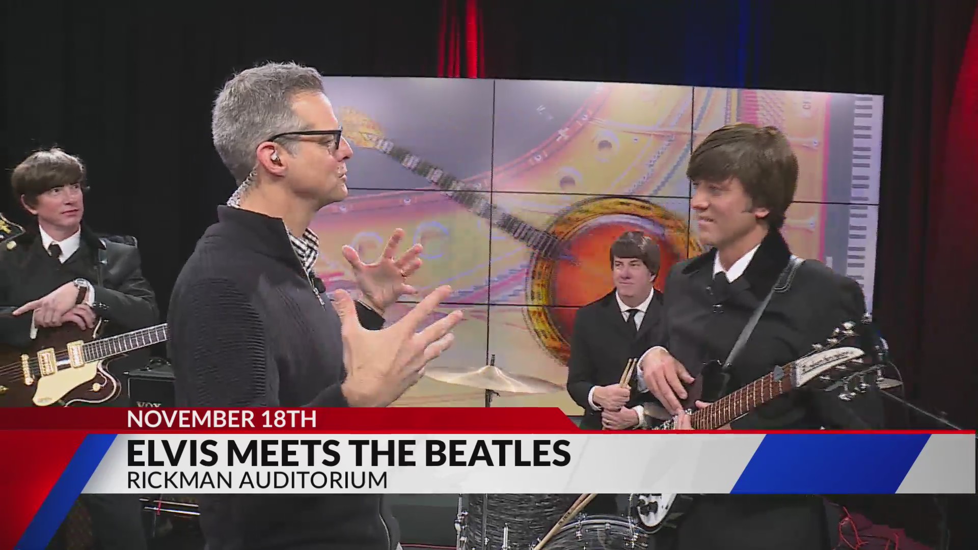 Elvis meets The Beatles Saturday, Nov. 18 – FOX 2