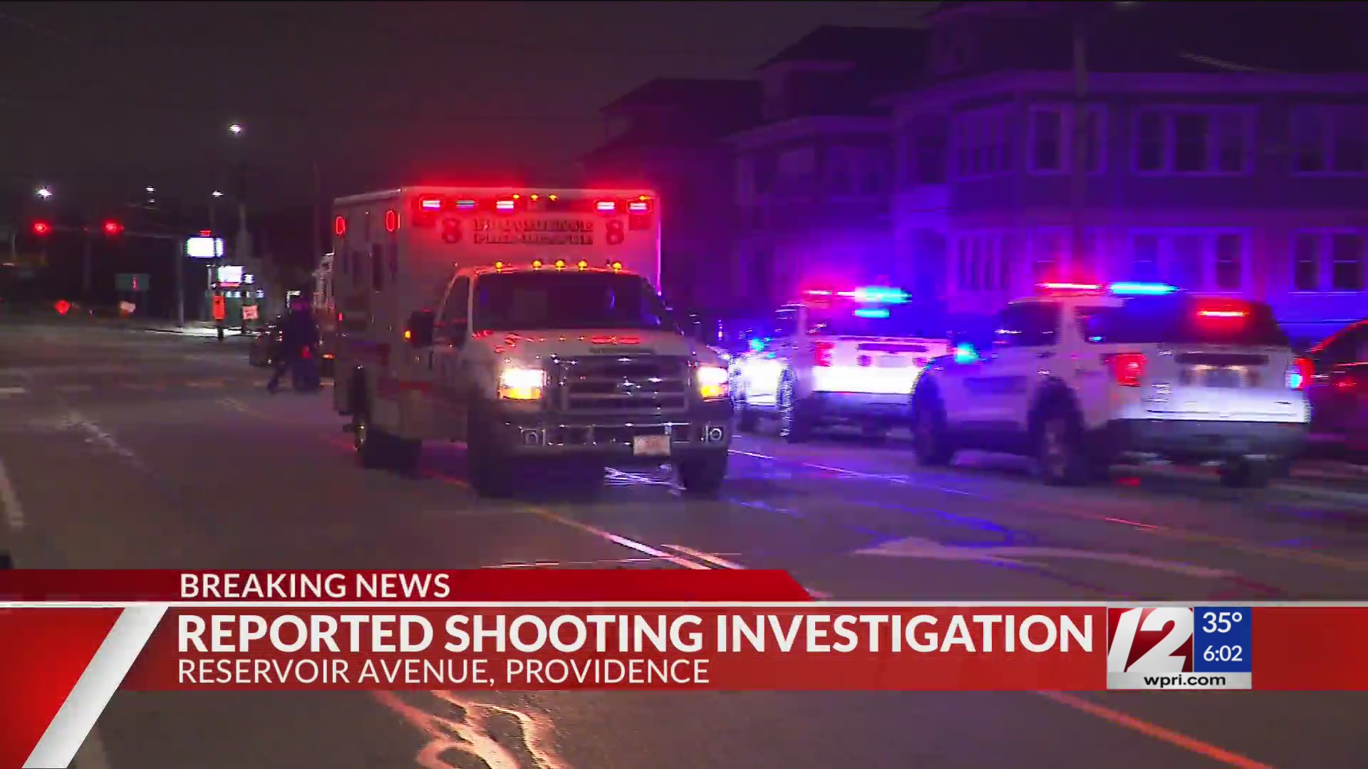 Providence police respond to reported shooting – WPRI.com