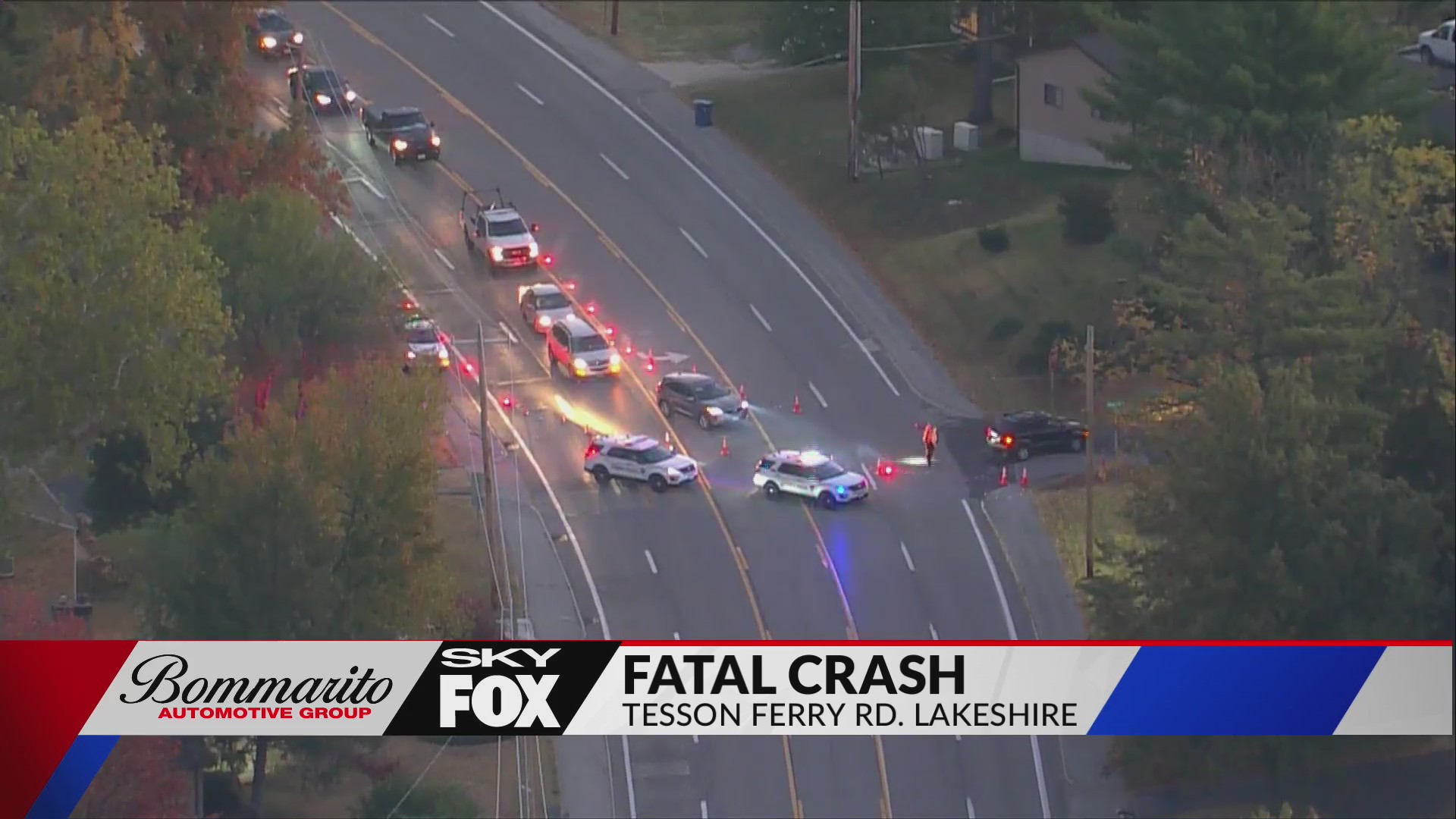 Possible fatal crash on Tesson Ferry Road, police investigating – FOX 2