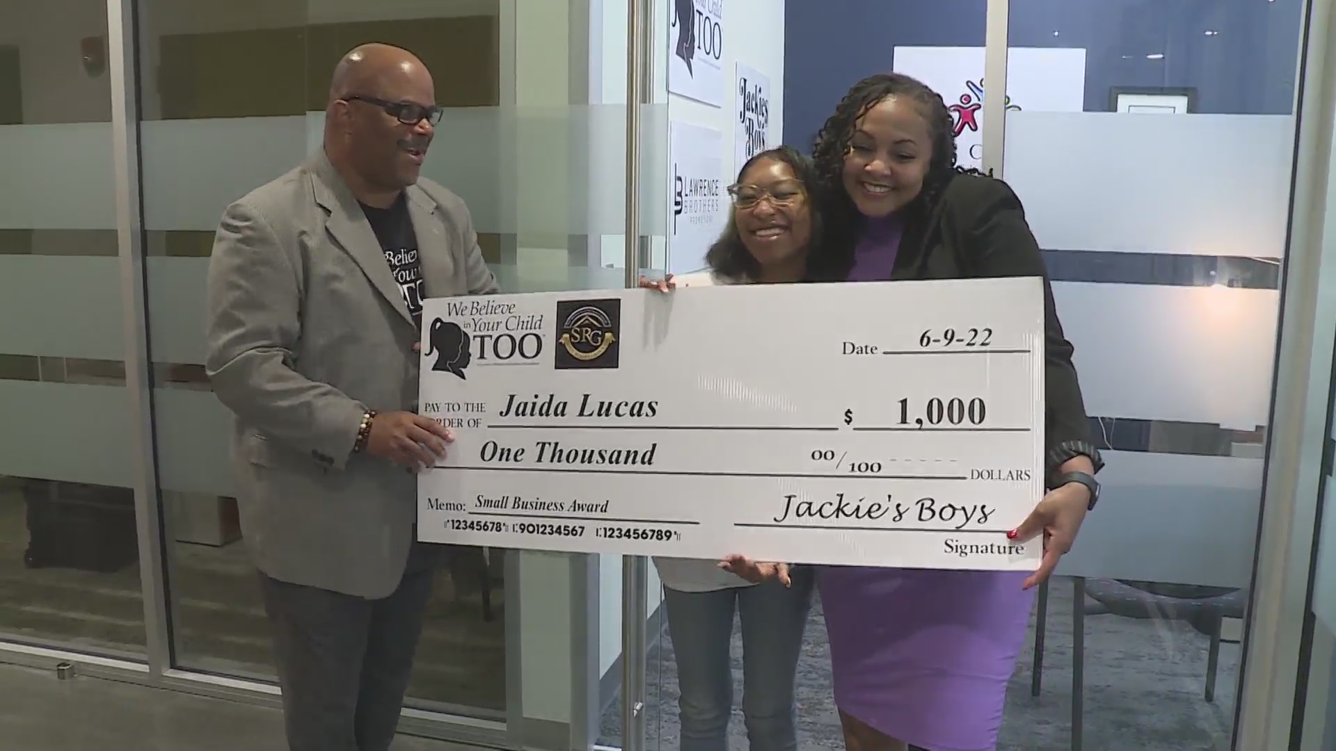 Local scholarship program shows students ‘We Believe in Your Child Too ...