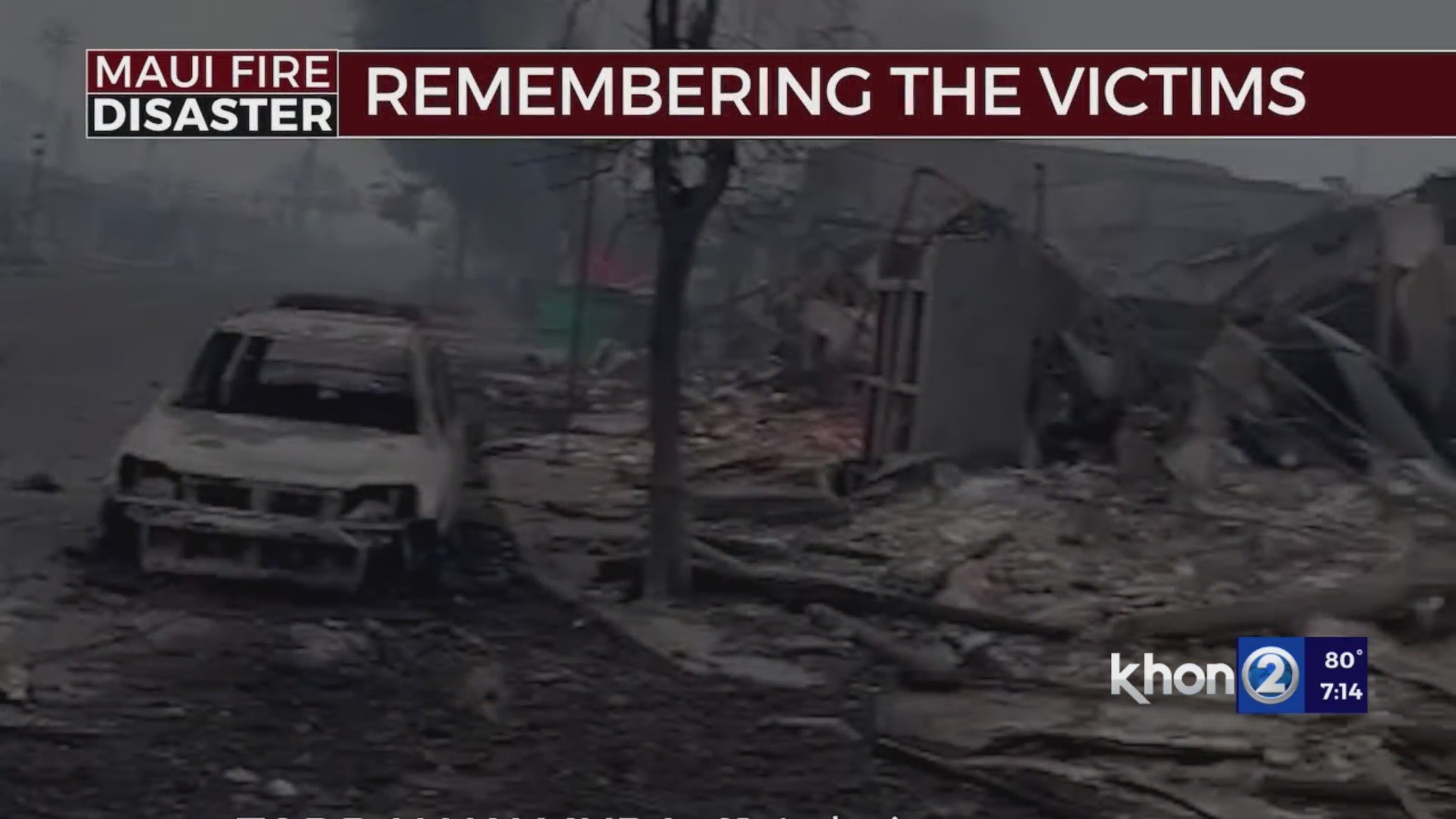 Remembering the victims of the Maui fires – KHON2